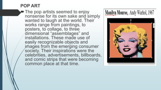 WEEK Elements, Principles, and Distinct Characteristics of Various Art ...