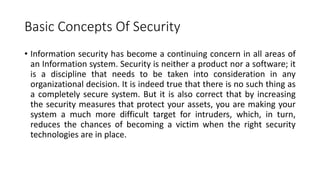 information security (network security methods) | PPT