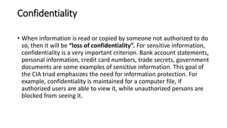 information security (network security methods) | PPT