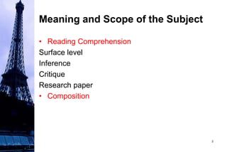 Week 1. lecture 1, 2. essay, paragraph writing | PPT