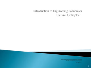 Engineering Economy | PPT