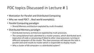 Week # 1.pdf | Computing | Technology & Computing