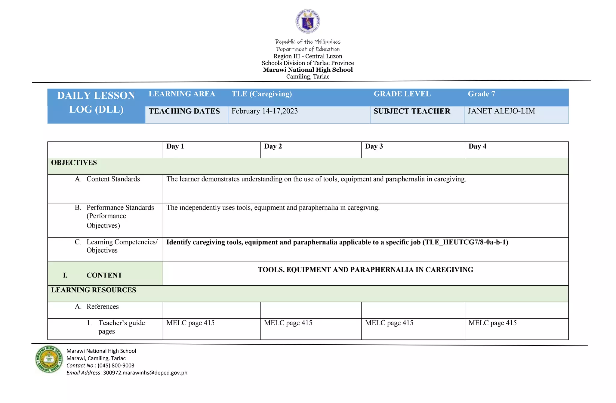 WEEK 1.docx | Eldercare | Family and Relationships