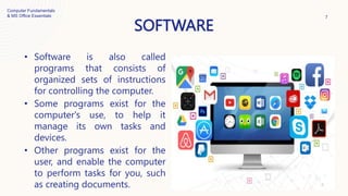 introduction to computer fundamentals | PPTX