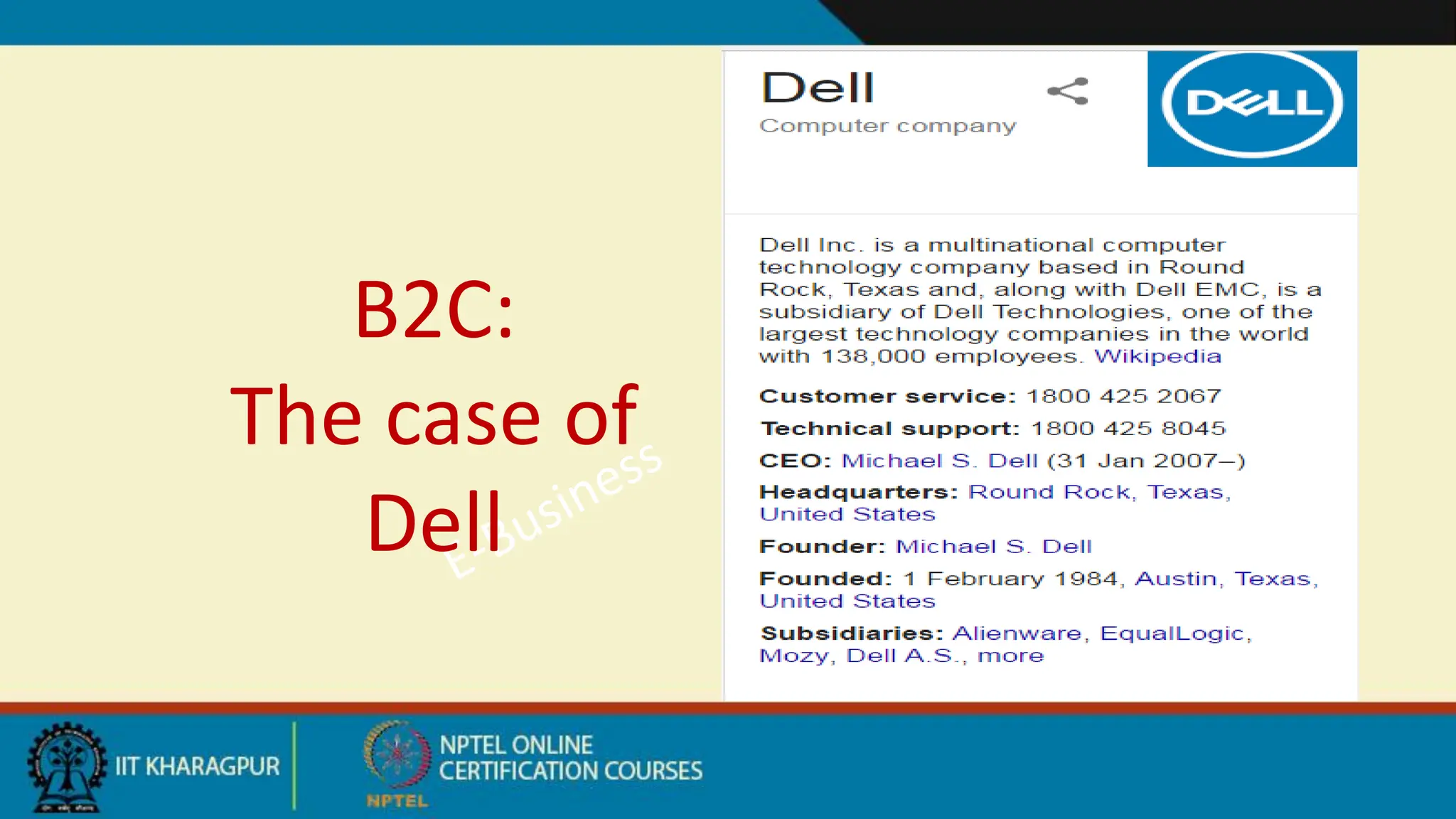 NPTEL E BUSINESS NOTES Week1 for moocs.. | PDF