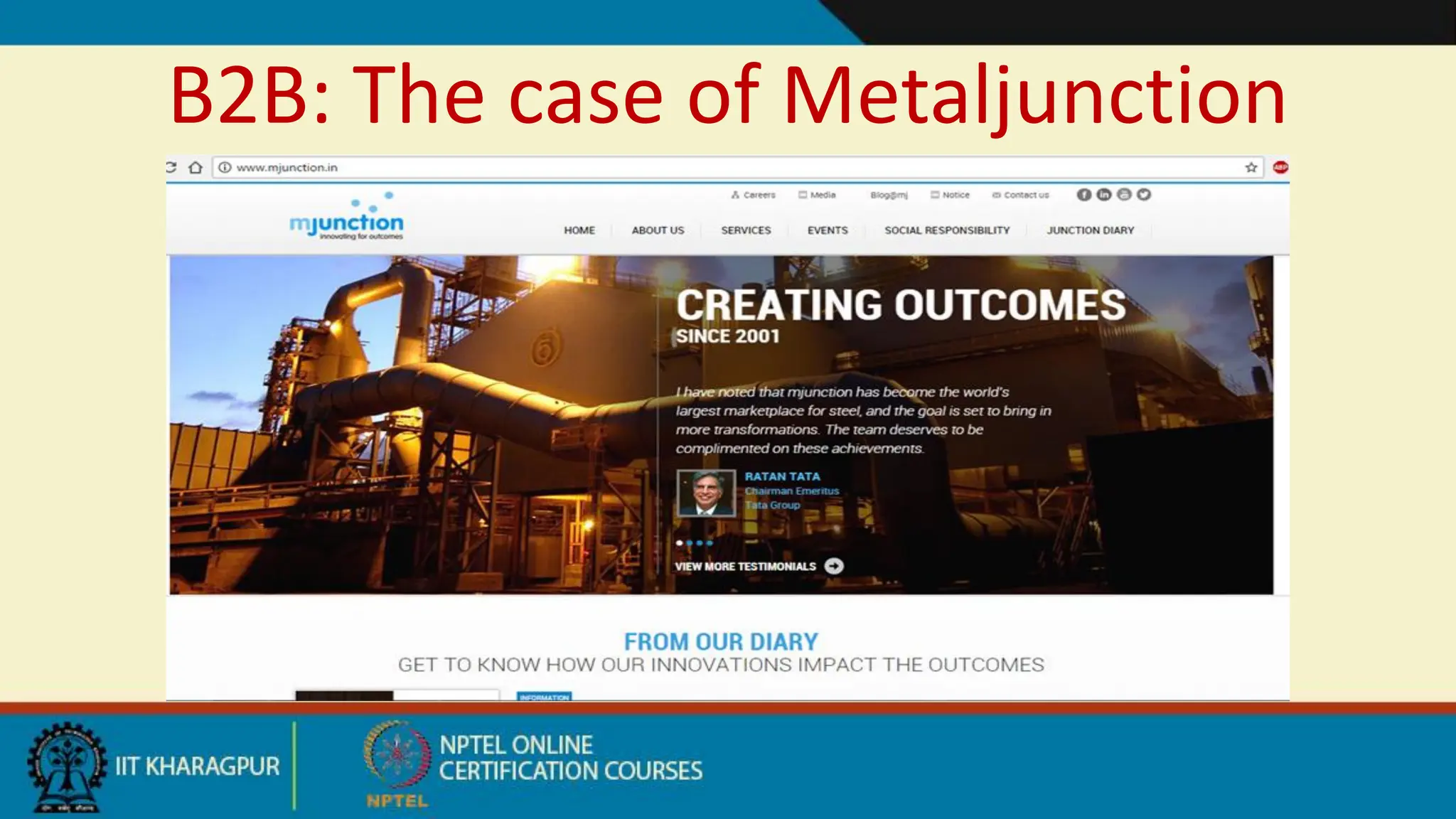 NPTEL E BUSINESS NOTES Week1 for moocs.. | PDF