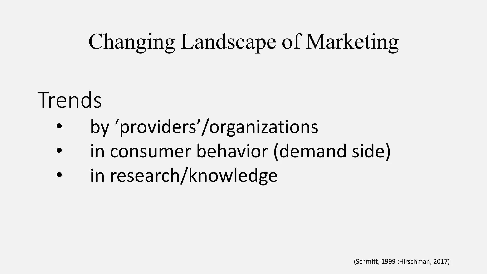 Trends in Marketing, Current Marketing trends | PPTX