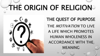 WEEK1.pptx introduction of world religion | PPTX | Spirituality ...