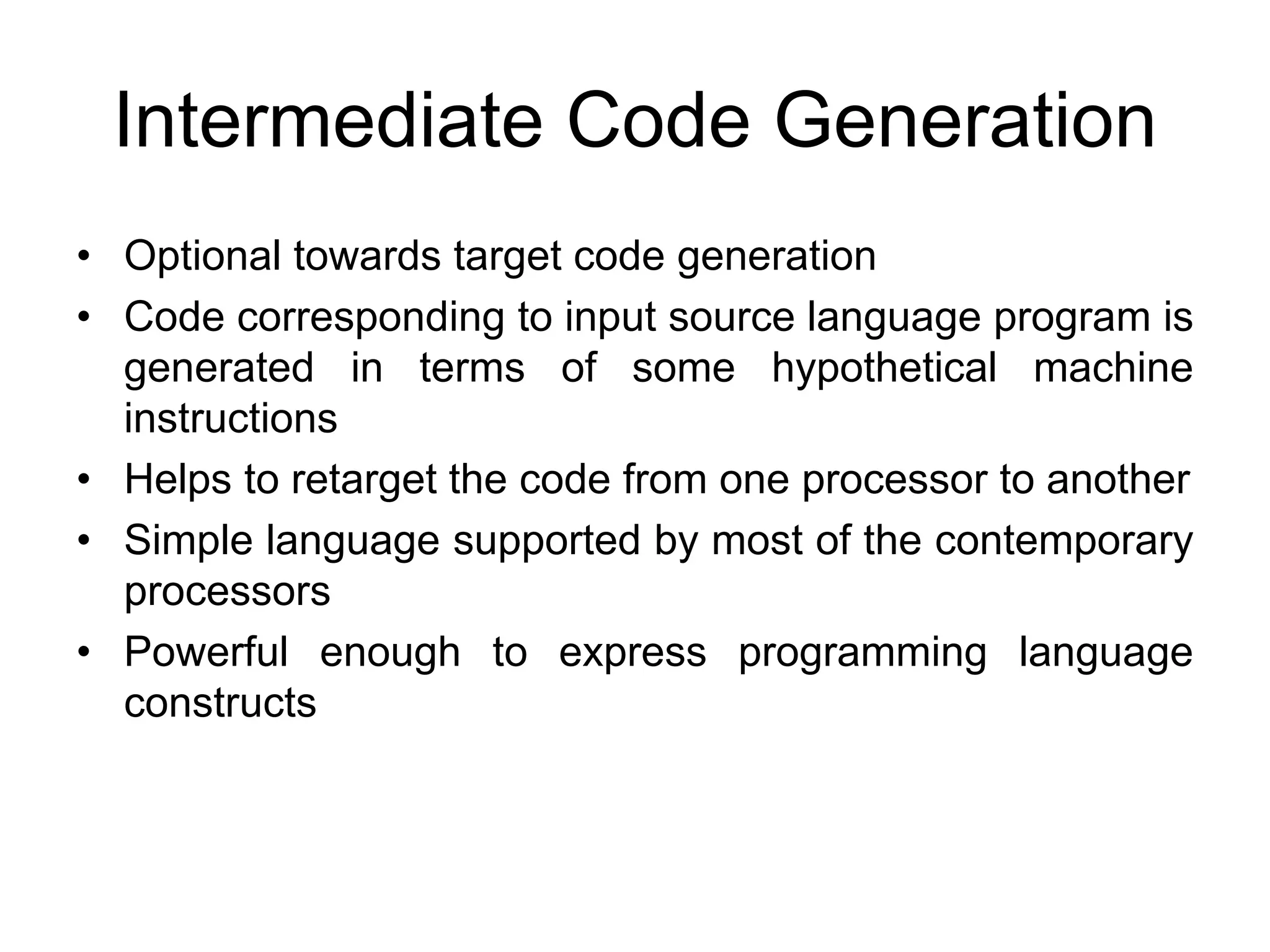 Introduction to compiler design, PPT-1, MODULE 1 | PPT