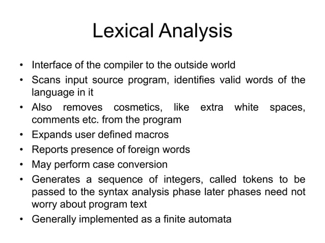 Introduction To Compiler Design Ppt 1 Module 1 Ppt