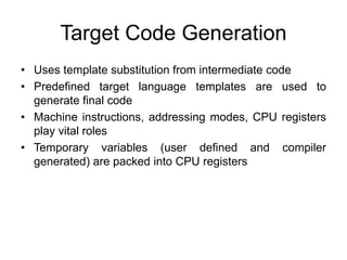 Introduction to compiler design, PPT-1, MODULE 1 | PPT