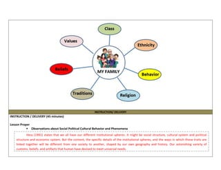 Understanding culture society and politics | DOCX