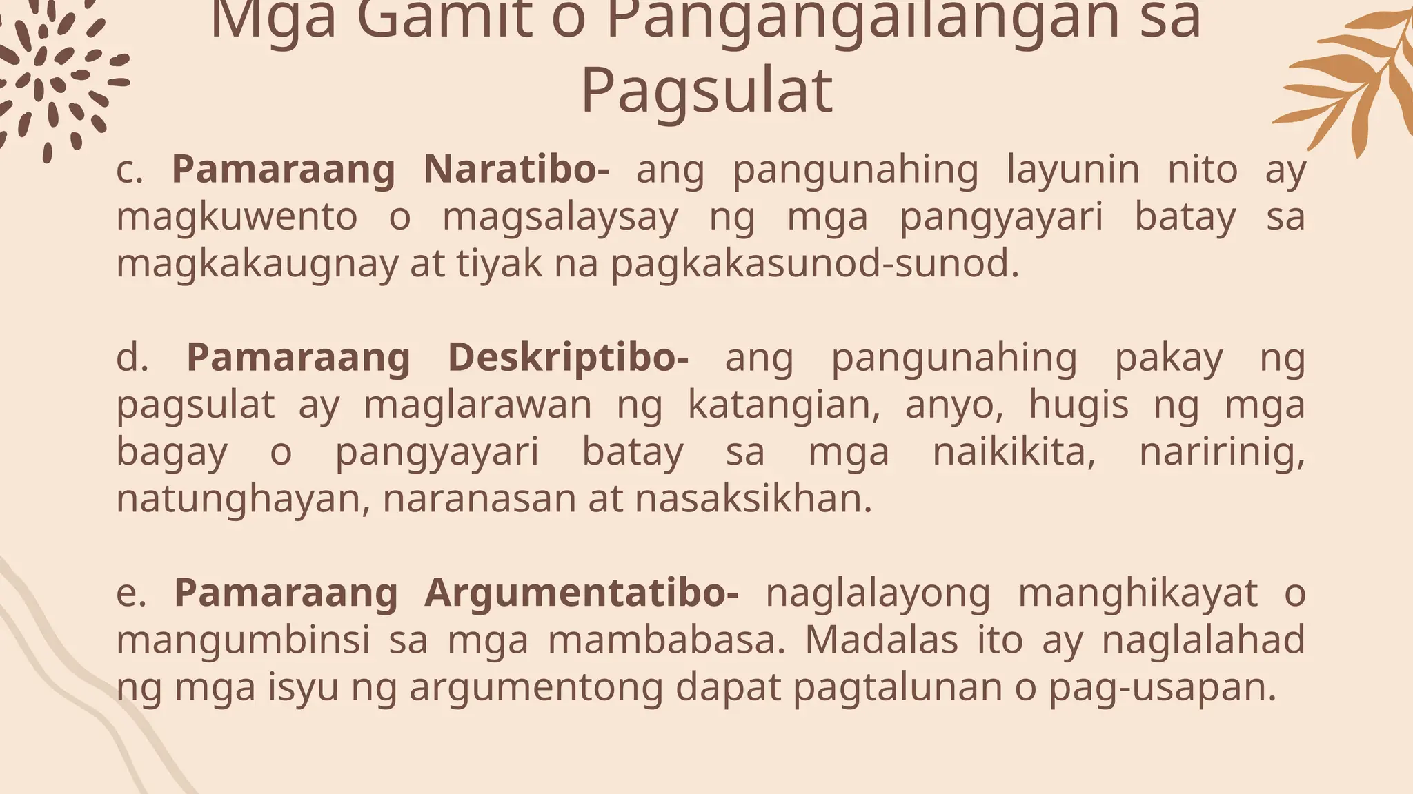 Filipino sa Piling LarAkademing Pagsulat | PPTX