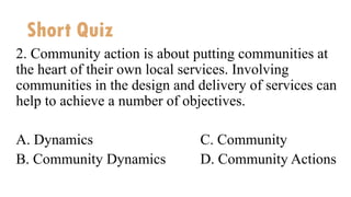 Community Engagement Solidarity and Citizenship Week 1 | PPTX