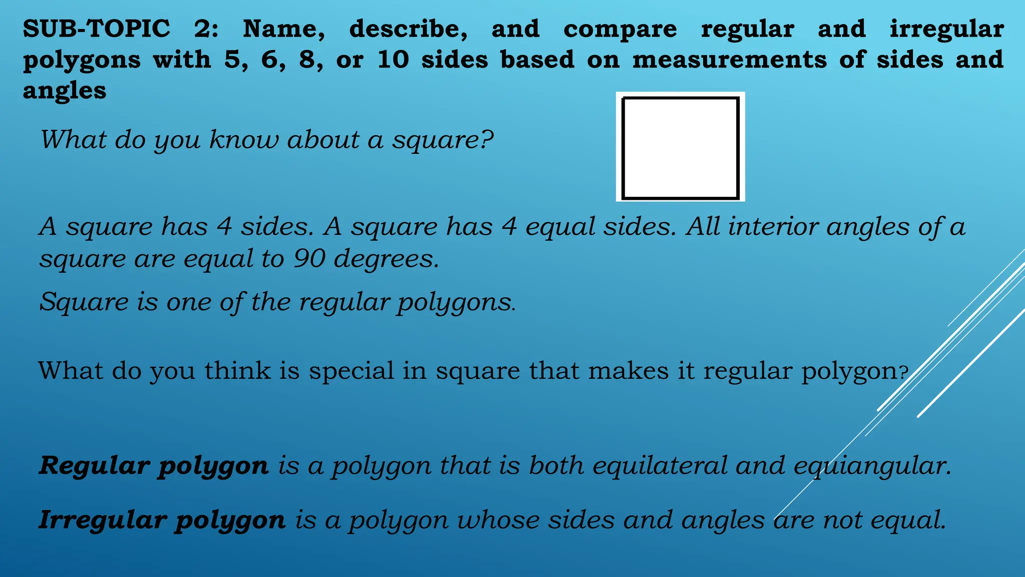 Week 1 FOR MATHEMATICS 7 MATATAG CURRICULUM | PPTX