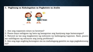 GAMIT NG ISIP AT KILOS-LOOB SA SARILING PAGPAPASYA AT PAGKILOS | PPTX
