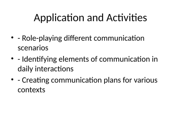 Functions, nature, and process of communication | PPTX