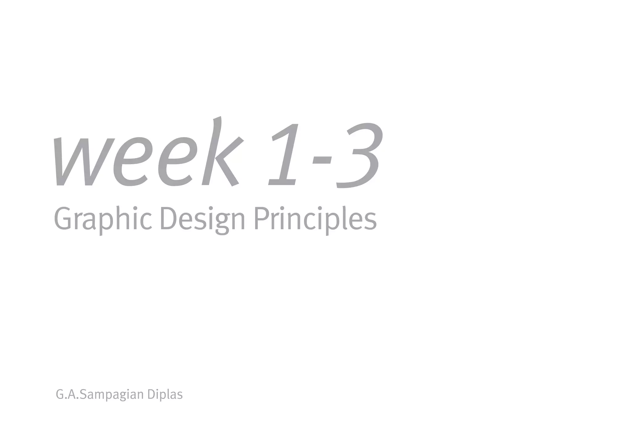 Week1-3 | PPT
