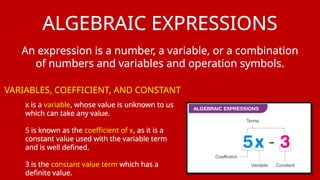 Week 1- Algebraic Expressions.pptxaweaweawe | PPT