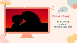 Week 1 - Awiting Bayan para sa Filipino 7 | PPTX