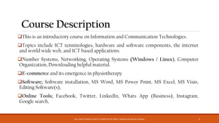 Basics of Computer | PPT