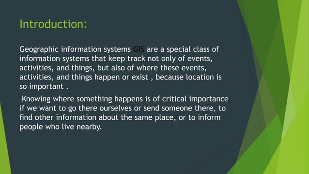 intro to gis | PDF | Geography | Science