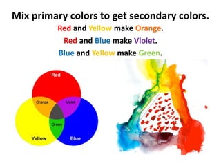 Week 1 color theory | PPTX
