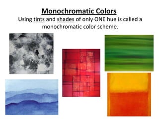 Week 1 color theory | PPT