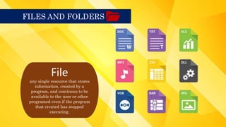 EXPLORING THE MS WINDOWS ENVIRONMENT | PPTX
