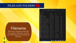 EXPLORING THE MS WINDOWS ENVIRONMENT | PPTX