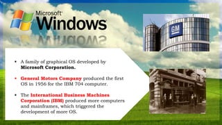 EXPLORING THE MS WINDOWS ENVIRONMENT | PPTX