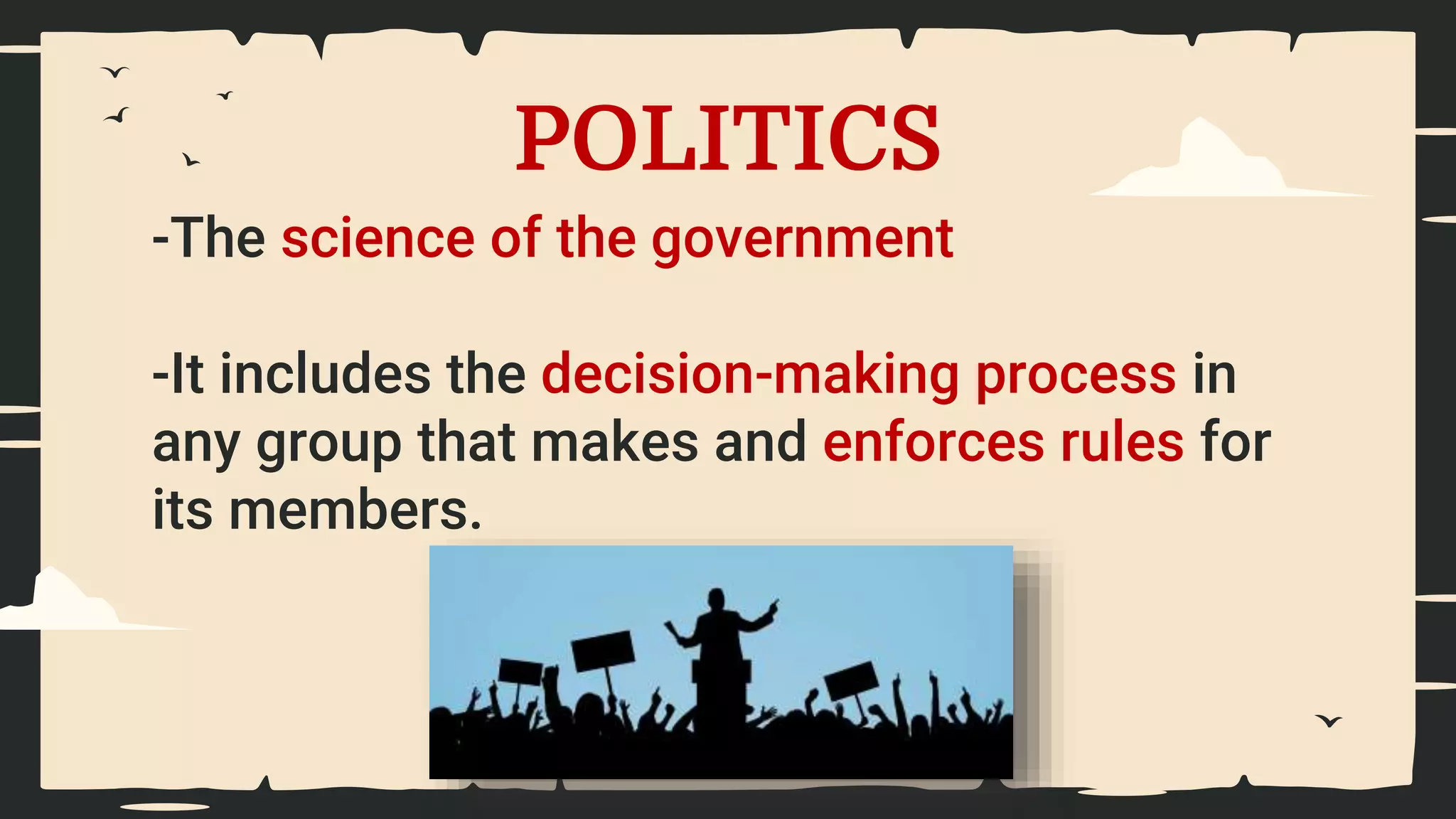 Week 1 concept, relationship, and importance of politics, governance ...