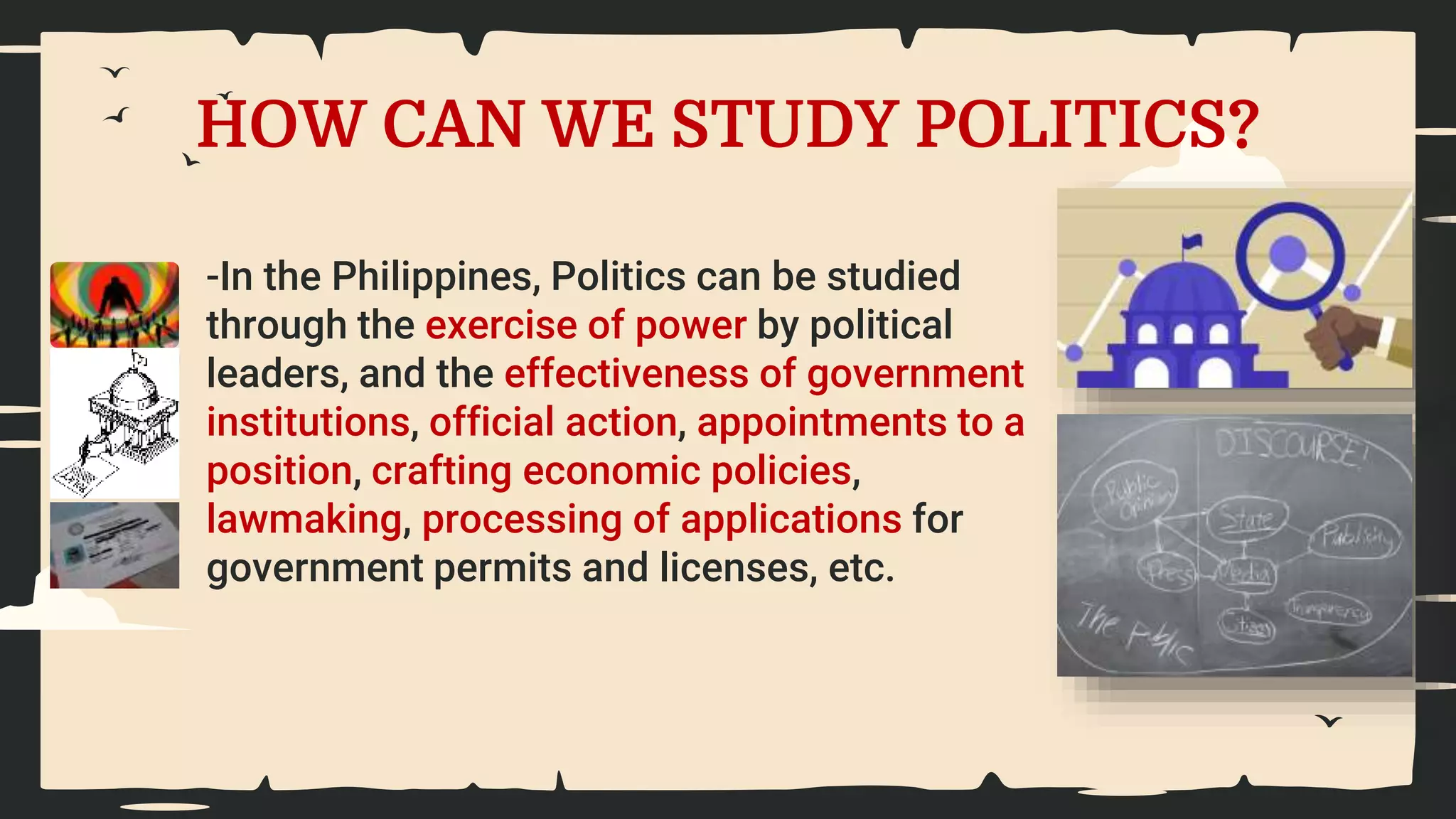 Week 1 concept, relationship, and importance of politics, governance ...