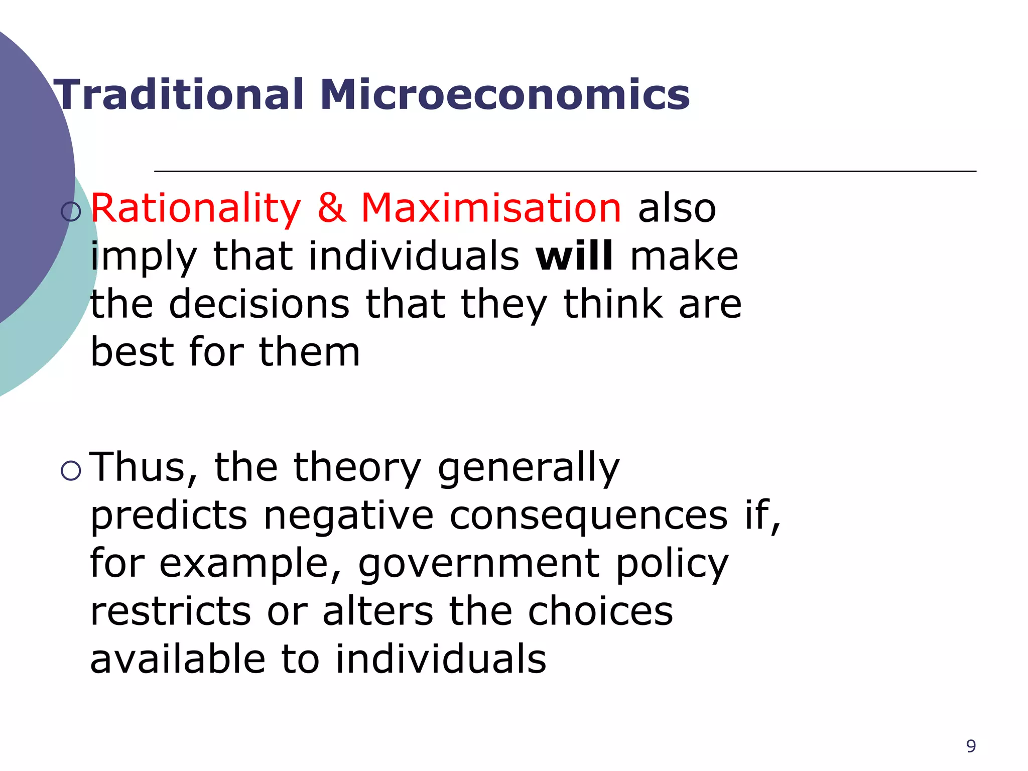 Consumer Behavior | Microeconomics | Expertsmind.com