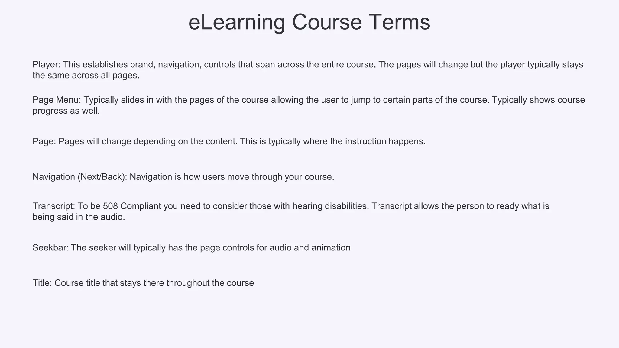 Week 1: eLearning Course Basics - Why program? | PPT