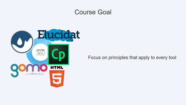 Week 1: eLearning Course Basics - Why program? | PPT