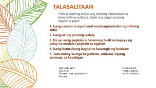 Mga Likas na yaman sa Timog Silangang Asya | PPTX