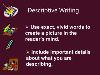 Year 7 Week 1 - Descriptive writing.pptx