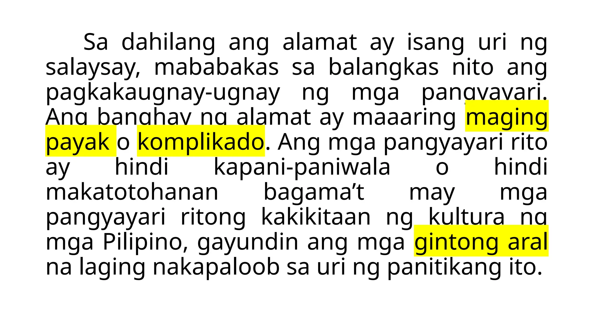 WEEK 1 - elemento ng alamat (banghay).pptx
