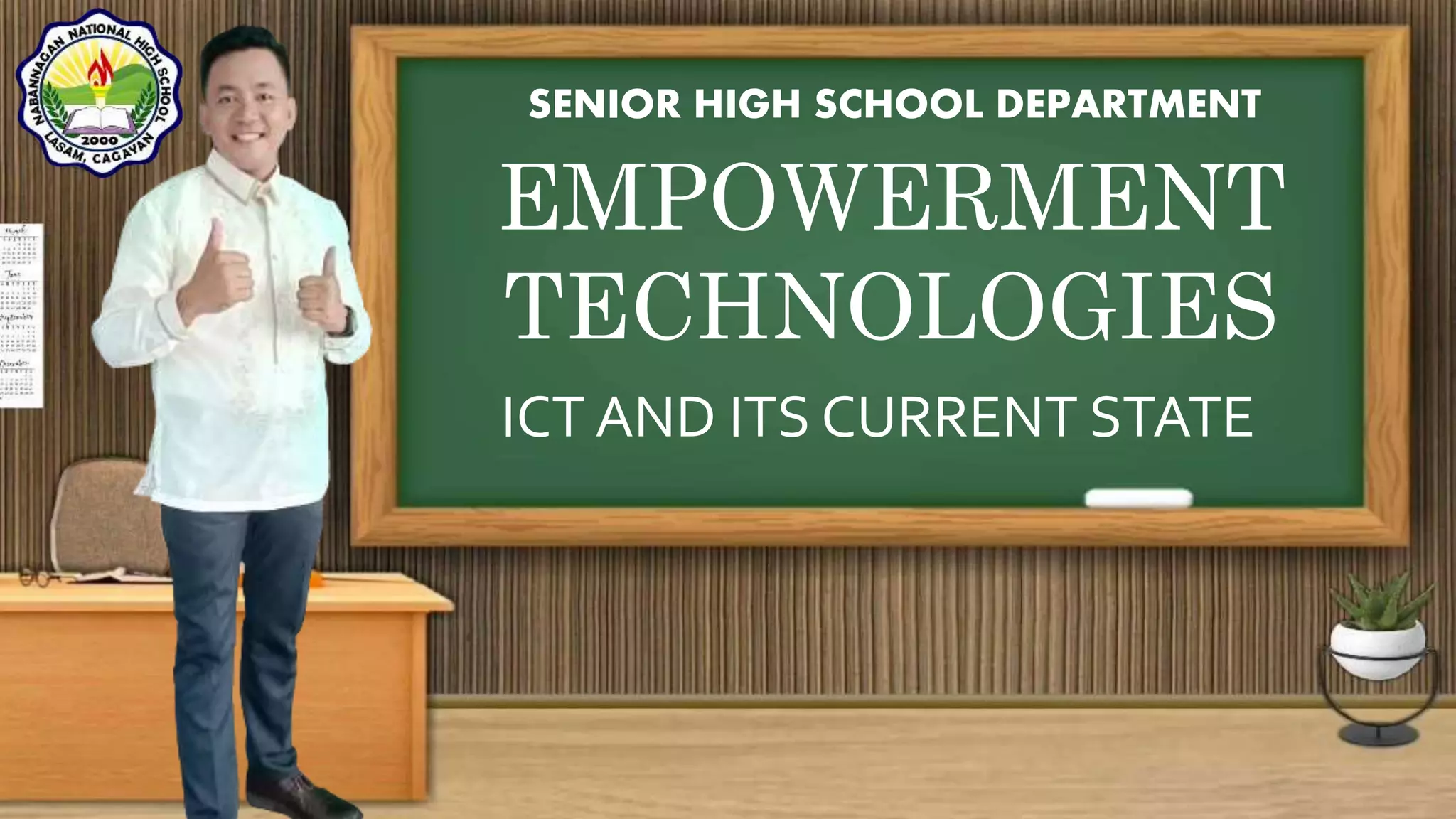 Week 1- ETech.pptx | Consumer Electronics | Technology & Computing