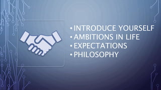 Week 1- ETech.pptx | Consumer Electronics | Technology & Computing