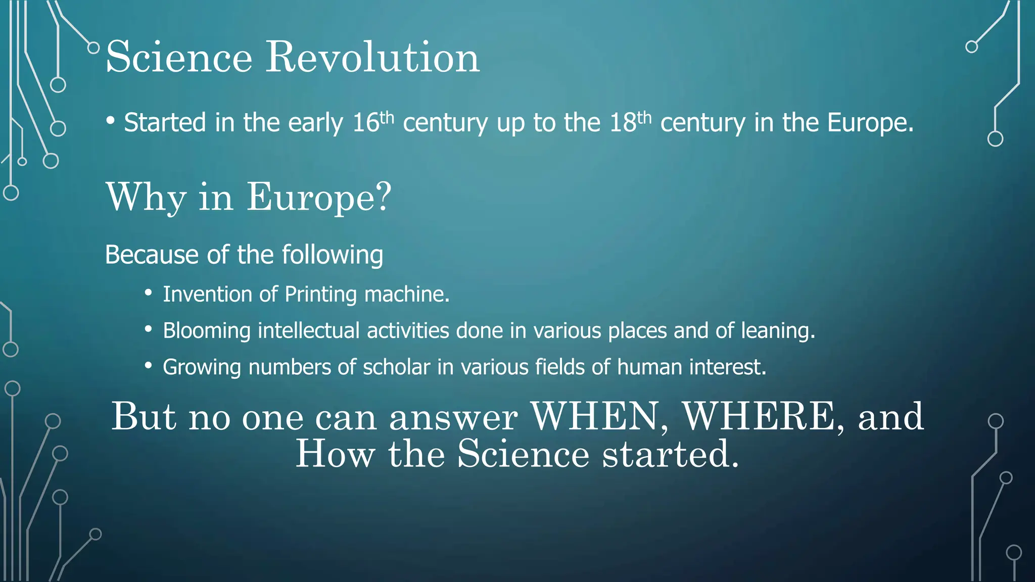 Week 1- Intellectual Revolutions that Defined Society.pptx