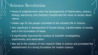 Week 1- Intellectual Revolutions that Defined Society.pptx