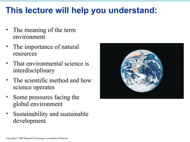 Introduction to Environmental Science | PPT