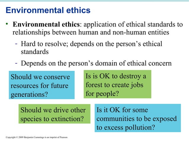 Introduction to Environmental Science | PPT
