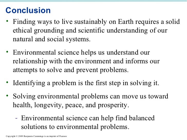 Introduction to Environmental Science Introduction to Environmental Science