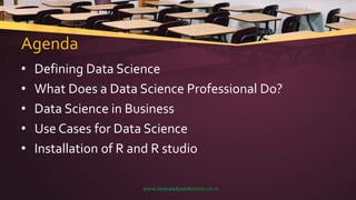 introduction to data science | PPTX