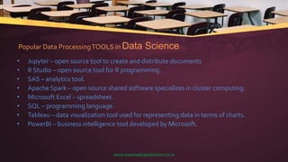 introduction to data science | PPTX
