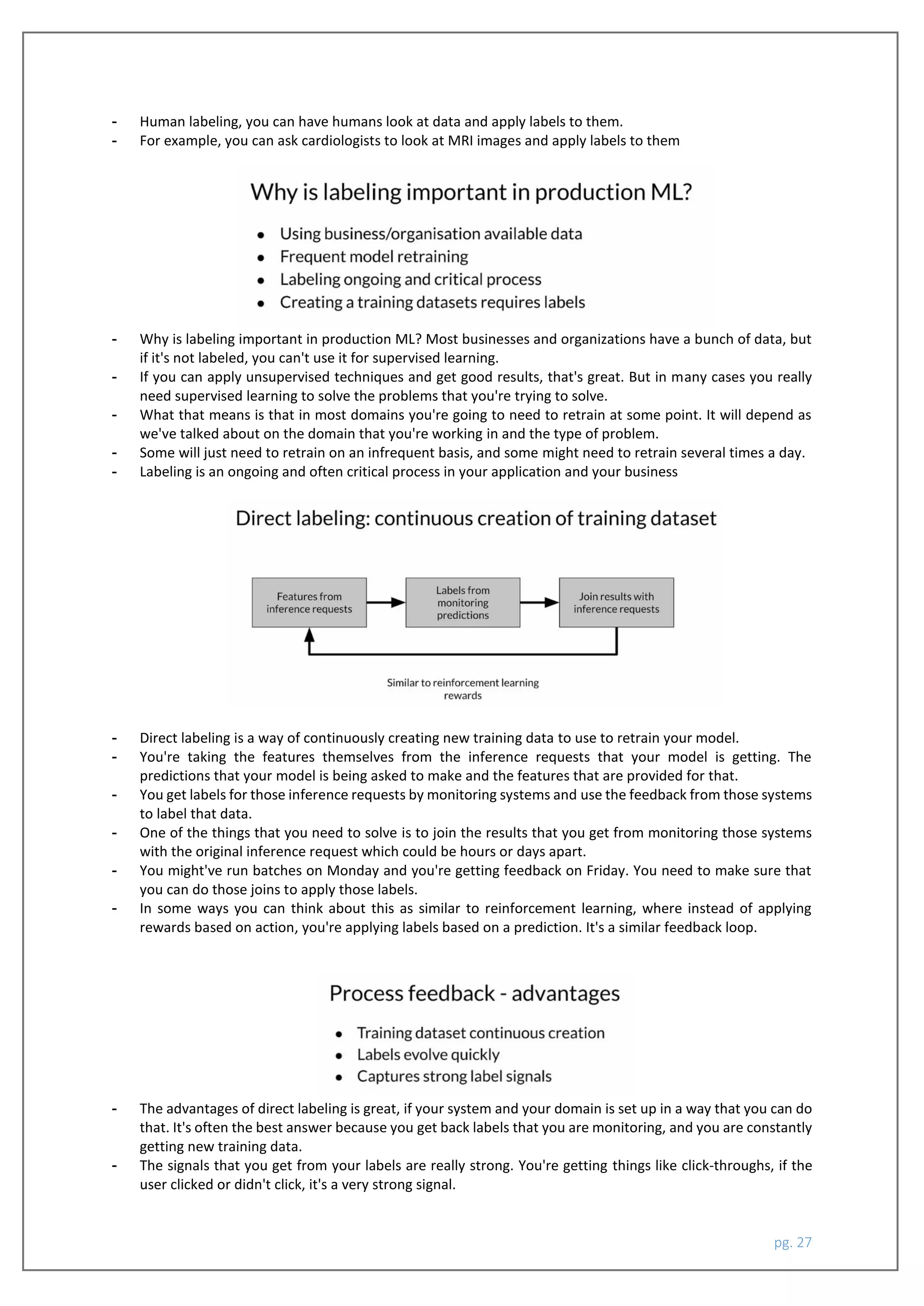 Course 2 Machine Learning Data LifeCycle in Production - Week 1 | PDF