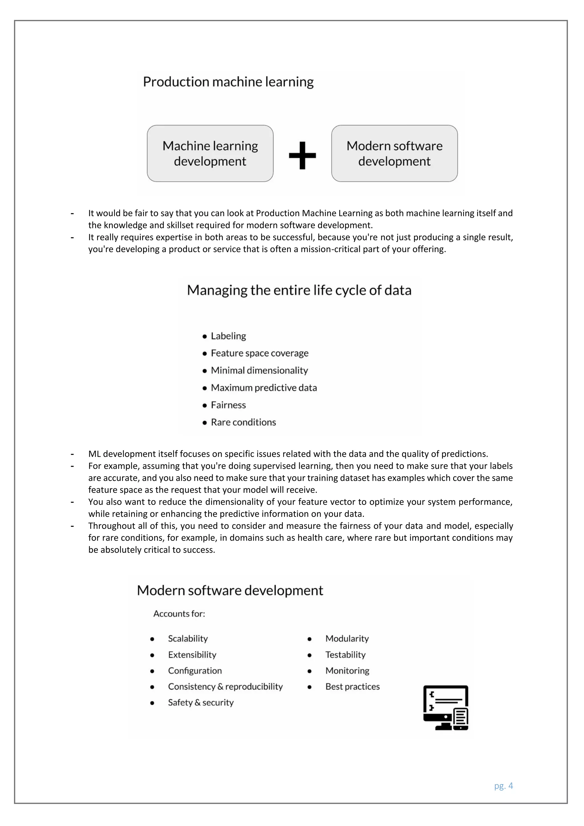 Course 2 Machine Learning Data LifeCycle in Production - Week 1 | PDF